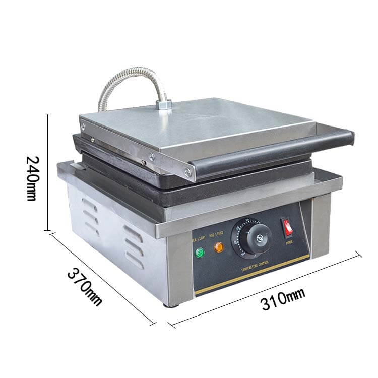 Commercial Waffle Iron Square Shape Waffle Machine Supplier