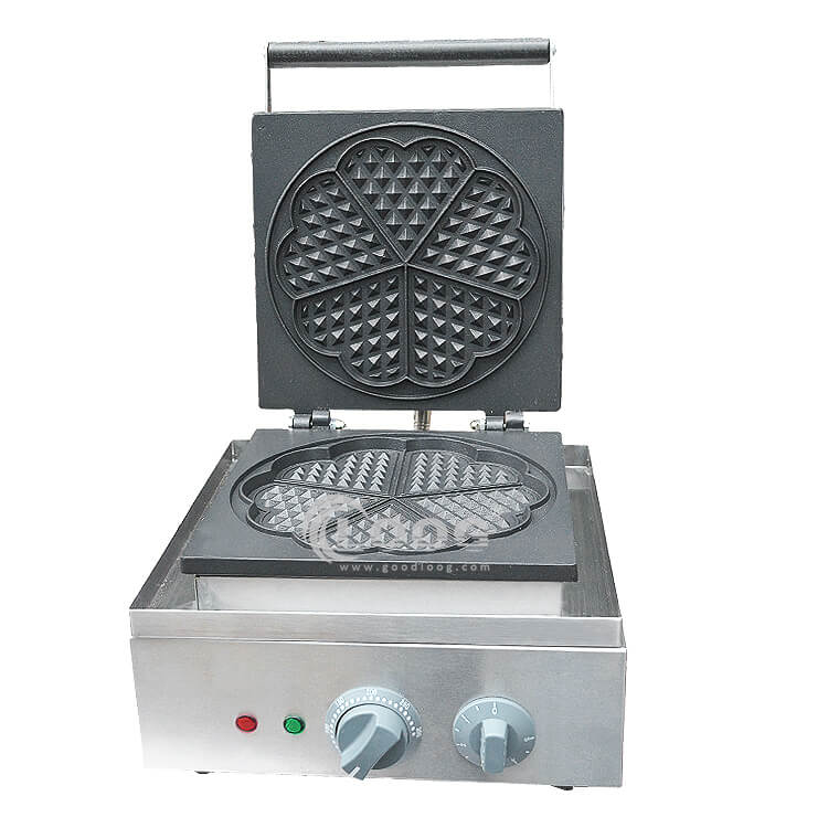 Commercial Waffle Bakers Heart Shape Waffle Catering Machine