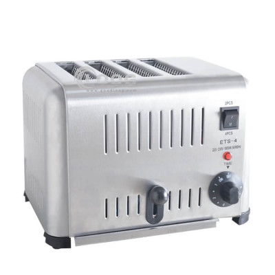 Commercial toasters for hotel kitchen, 4 slices made at one time