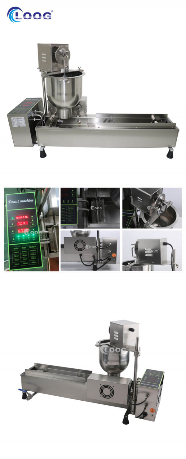 Mini Donut Machine Digital Commercial Automatic Donut Maker - GoodLoog