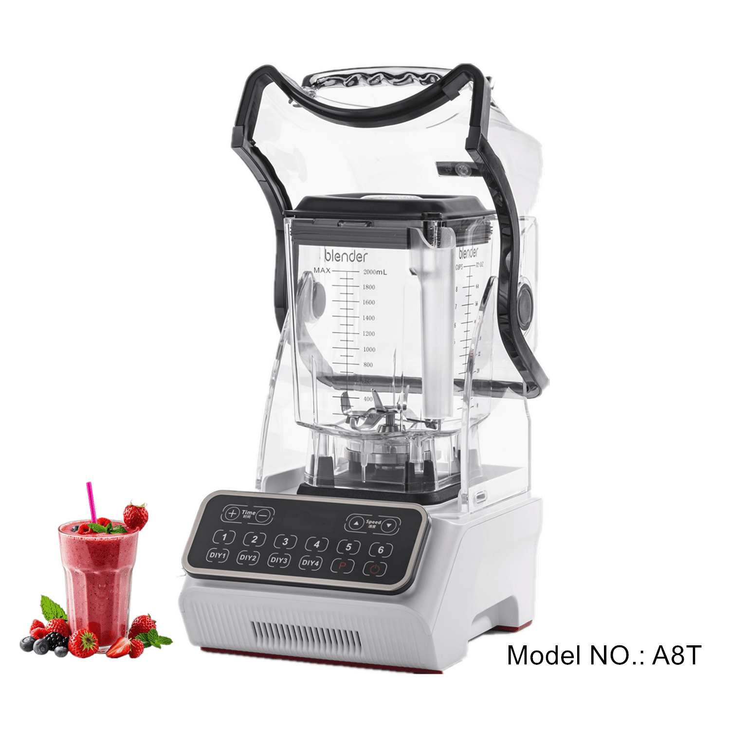 Heavy Duty Blender Commercial Smoothie Machine Factory - GoodLoog