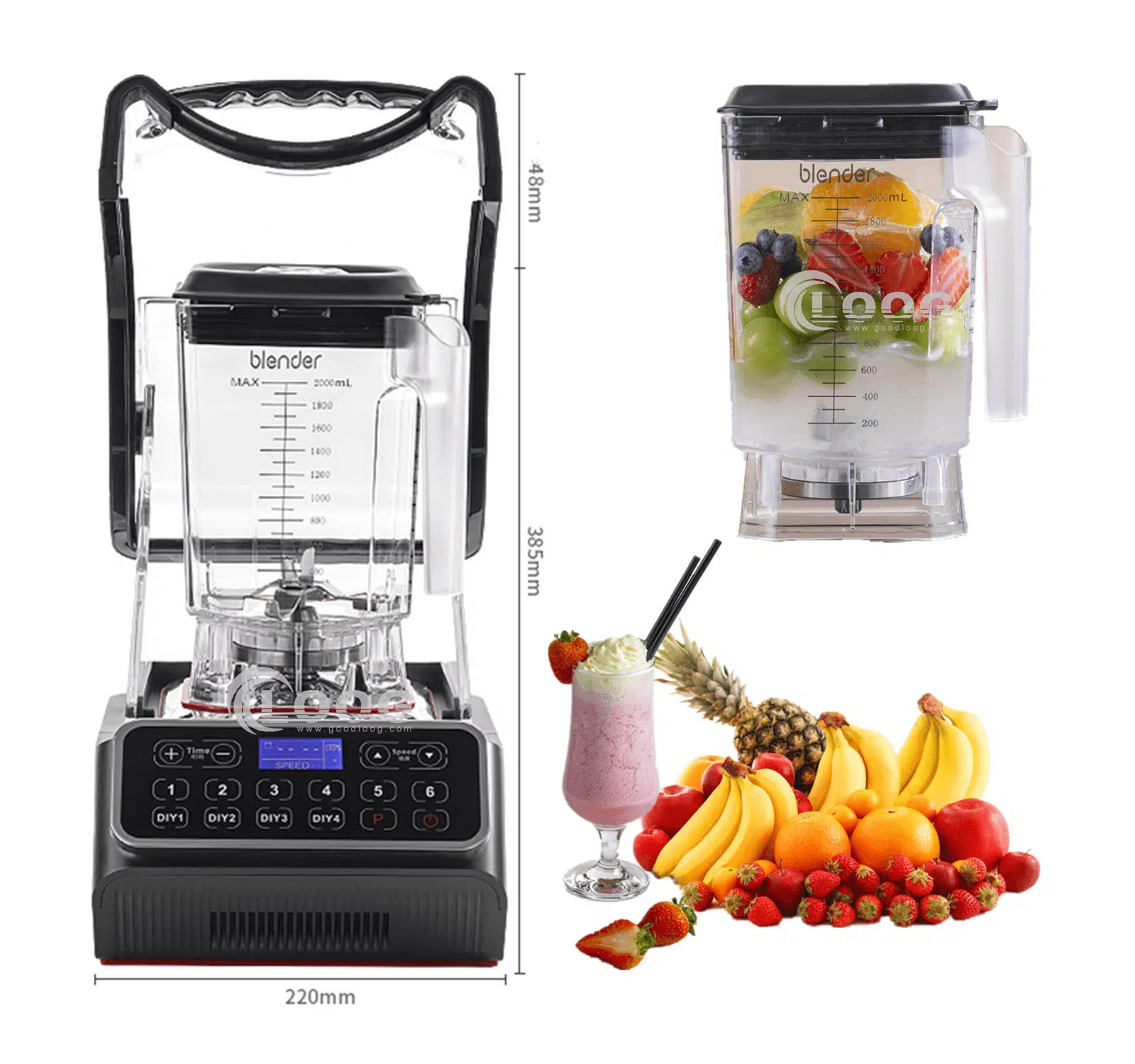 Best Commercial Blender Smoothie for Kitchen Equipments - GoodLoog